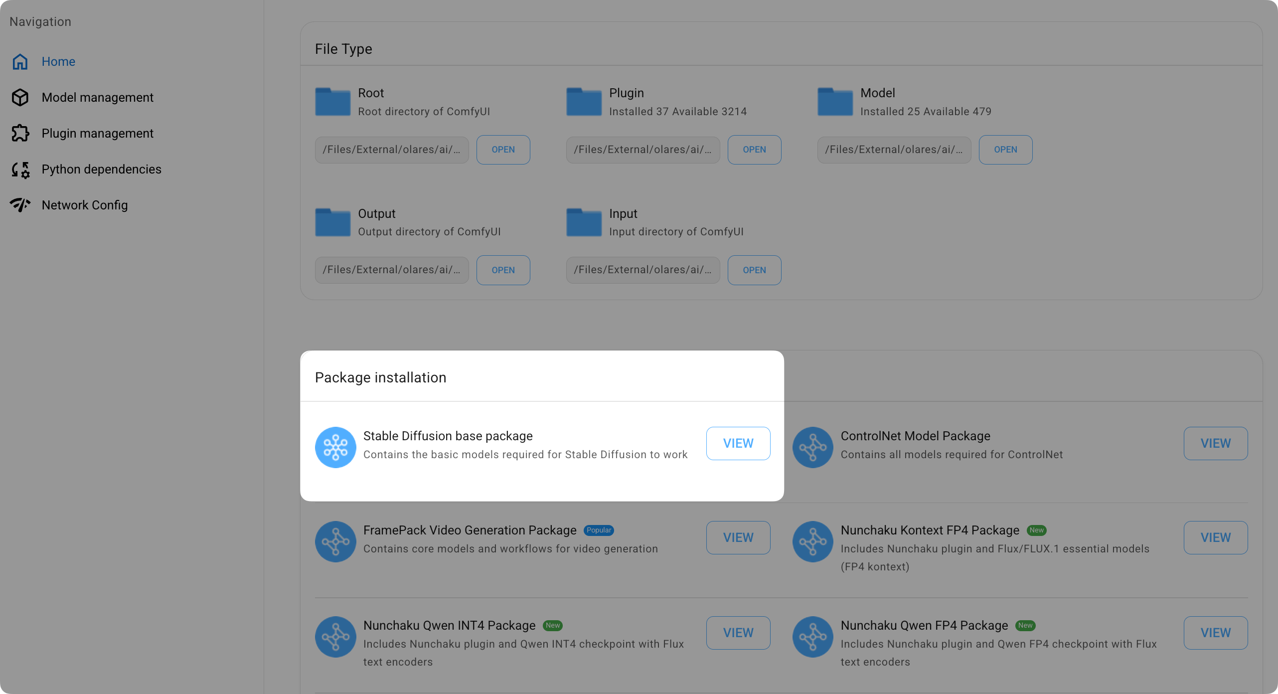 Manage ComfyUI using ComfyUI Launcher | Olares