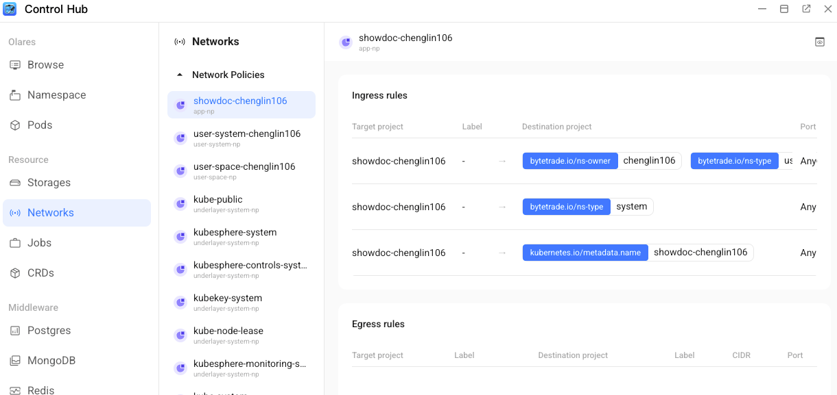 Manage resource configurations | Olares